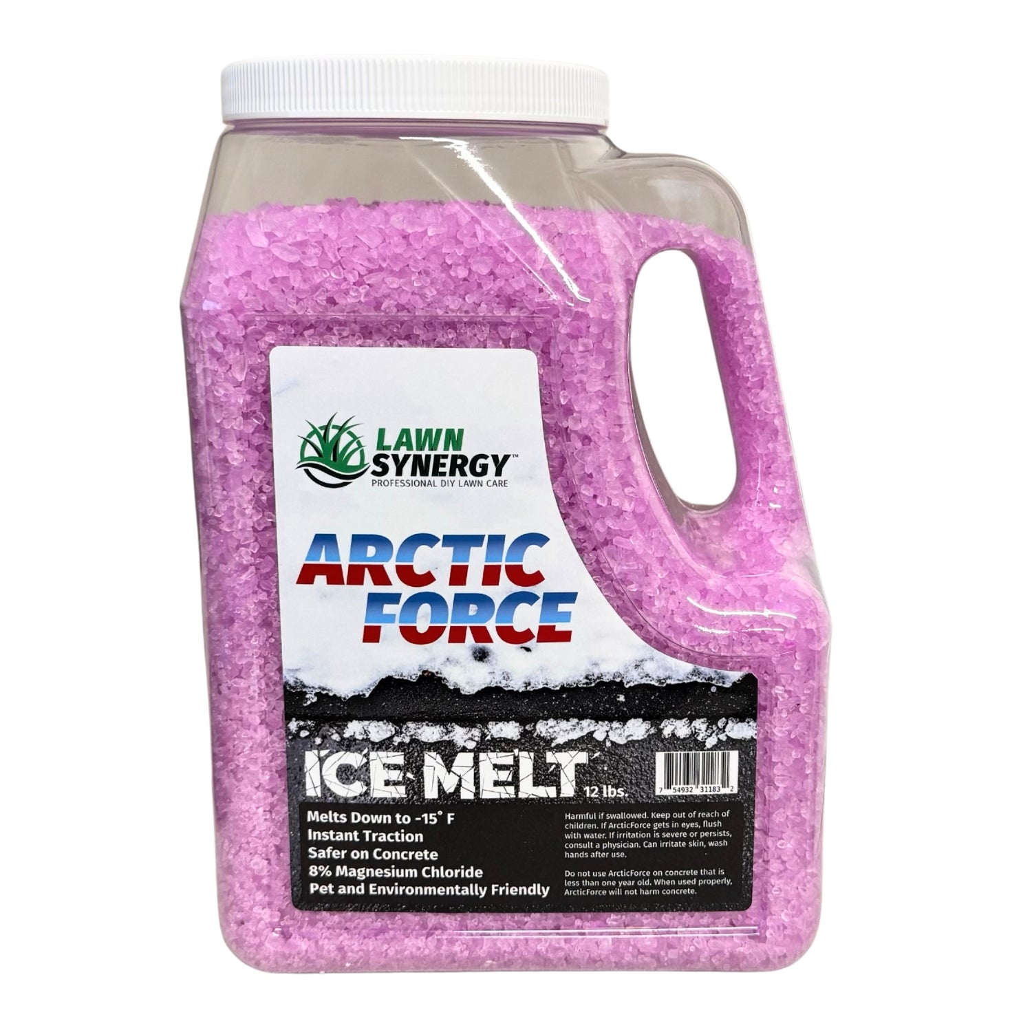 Arctic Force Ice Melt | Fast-Acting, Concrete-Safe Deicer