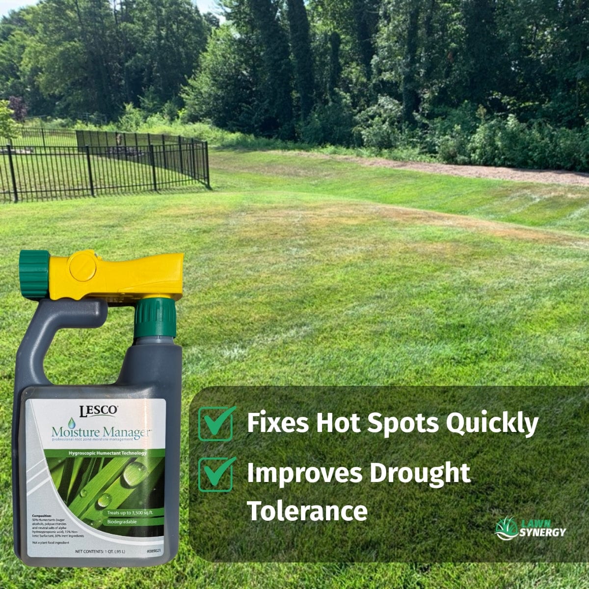 LESCO Moisture Manager - Wetting Agent for Dry Spots & Water Penetration
