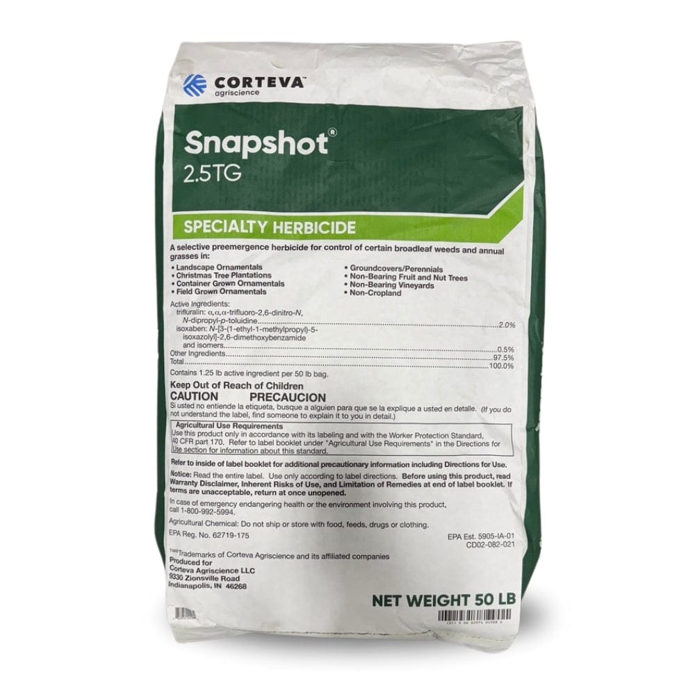 Snapshot® 2.5 TG Herbicide – Preemergent Weed Control for Ornamentals