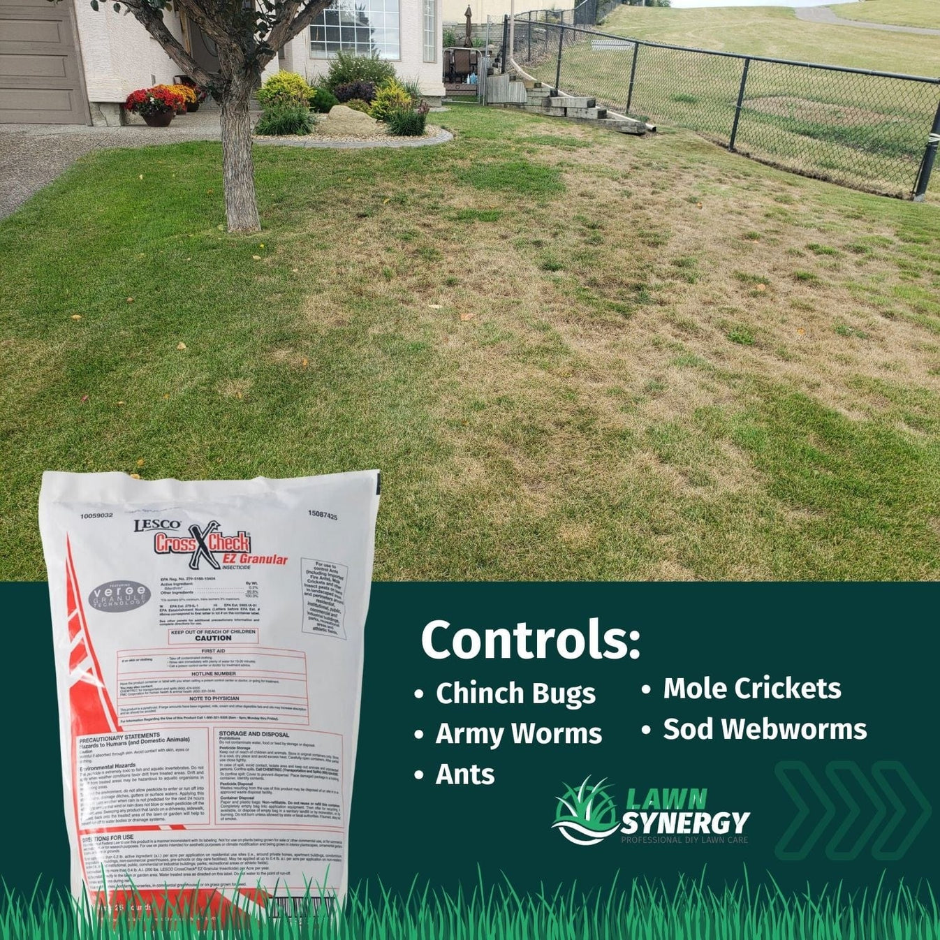 Crosscheck | Crosscheck Insecticide EZ Granular - 25 lbs.