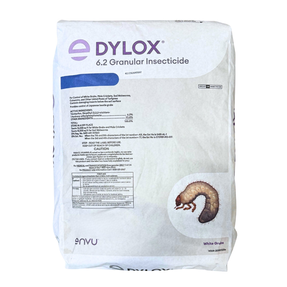 Dylox 6.2 Insecticide – Rapid Kill for Grubs, Sod Webworms & Surface ...