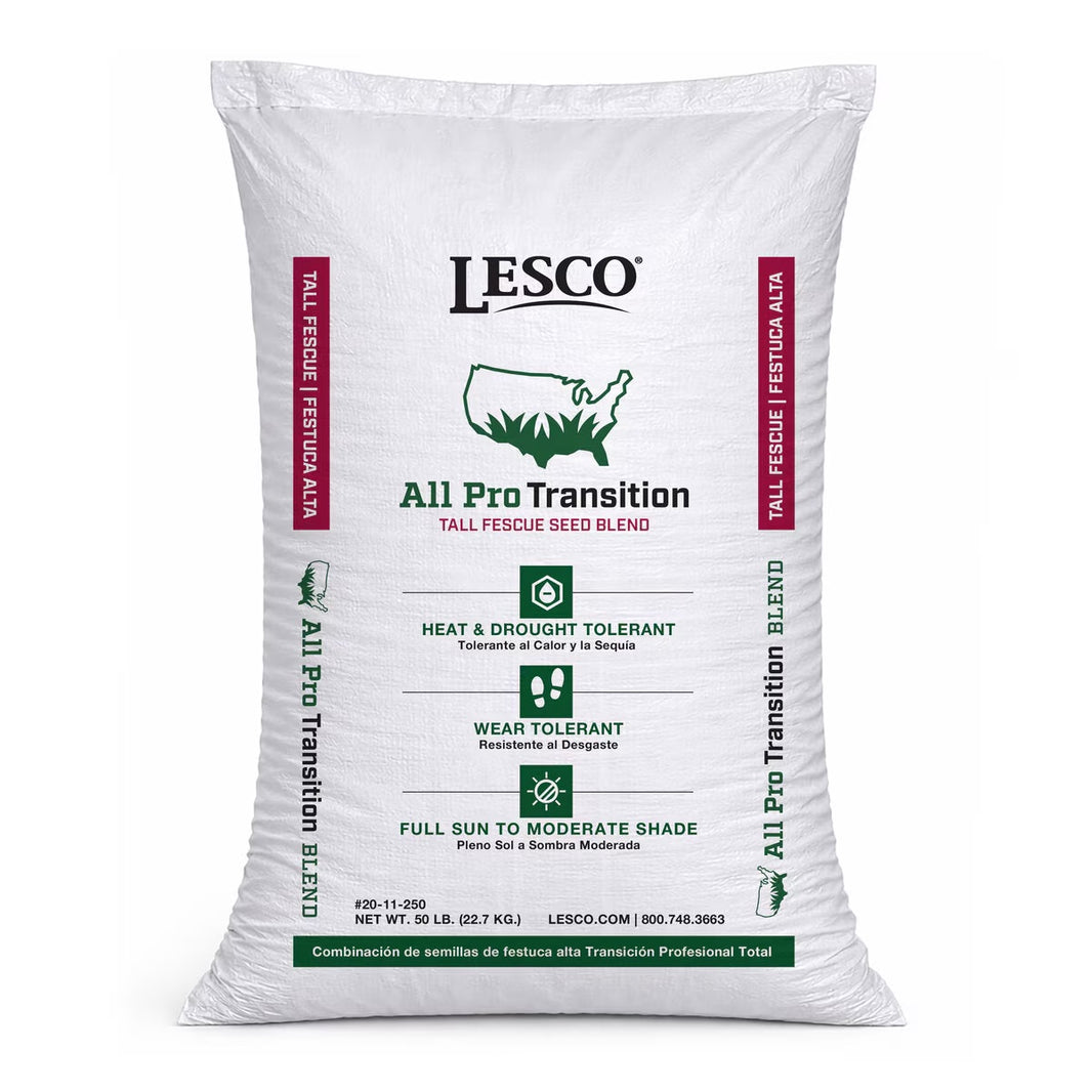 Lesco Grass Seed: Tall Fescue, Bluegrass & Rye Blends