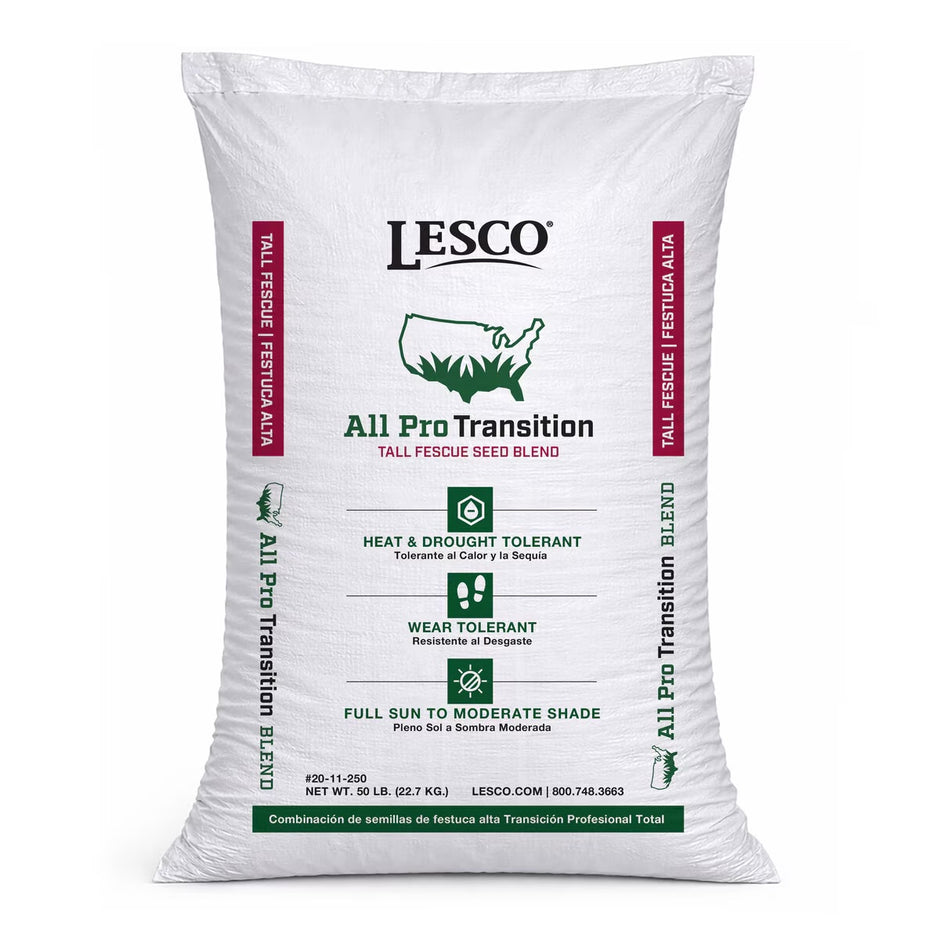 Lesco Grass Seed: Tall Fescue, Bluegrass & Rye Blends